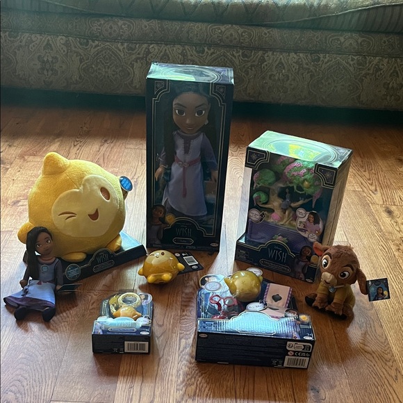 Disney | Toys | Disney Wish Doll Accessories And Plush Toy Set | Poshmark